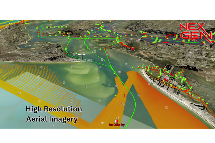 CMOR NEXTGEN West Florida V3 3D Relief Shading Card (SIMRAD/Lowrance/V ...